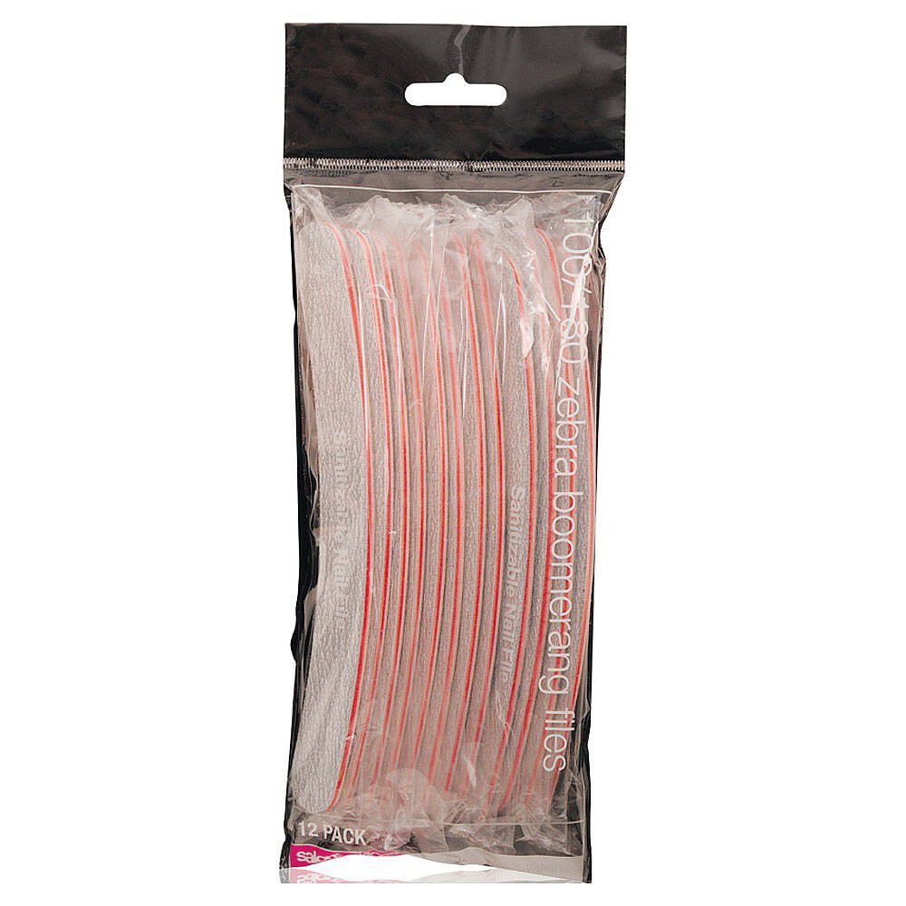 Salon Services Zebra Boomerang | Nail Salon Supplies & Nail Polish ...