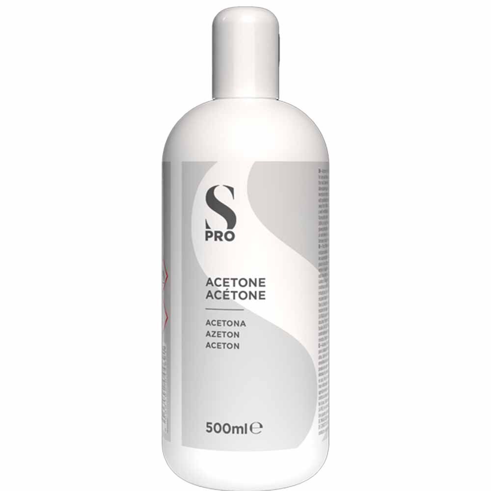 S-PRO Acetone 500ml | Acetone | Salon Services